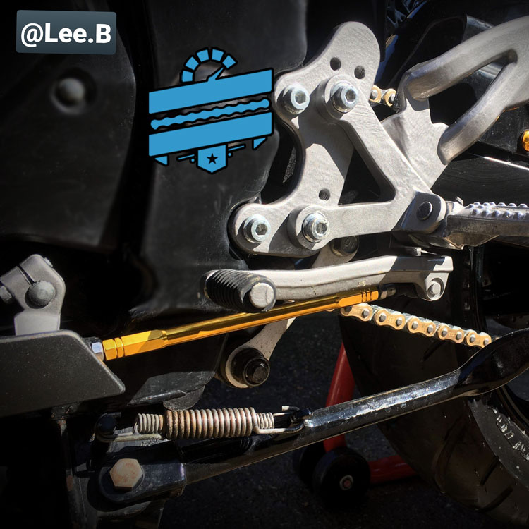 🏁 Anodized Gear Shift Linkage Rod Bar for HYOSUNG GT125R GT250R