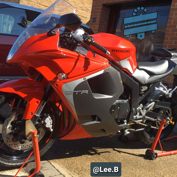 🏁 Anodized Gear Shift Linkage Rod Bar for HYOSUNG GT125R GT250R